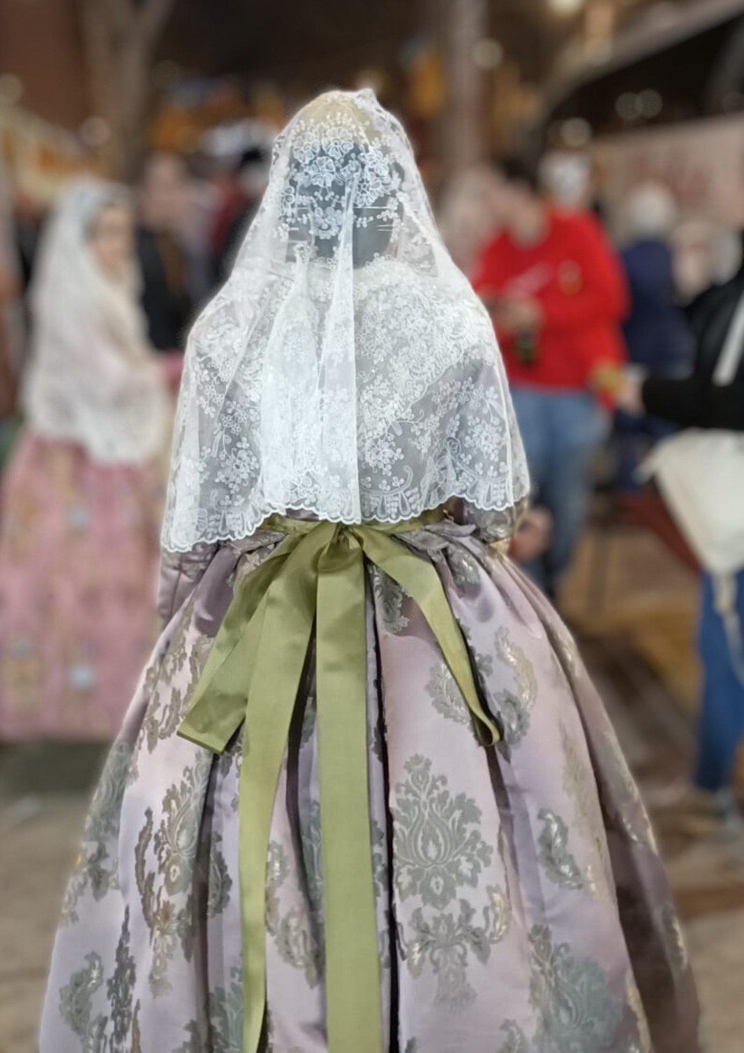 ️ ️Mantillas y Bancales CEREMONIA, MADRINA Fallera, Huertana, BATURRA ...